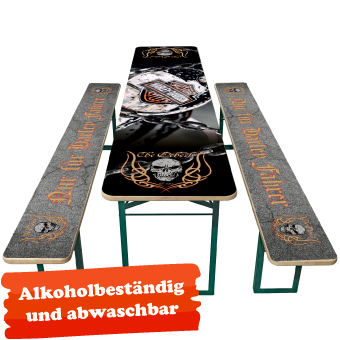 Biertisch-Garnituren | Mein Biertisch